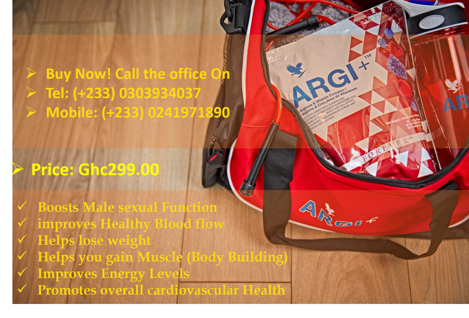 Benefits of Argi Plus