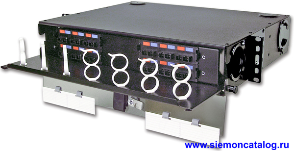 Siemon catalog Russia: Оптические полки Siemon серии RIC3