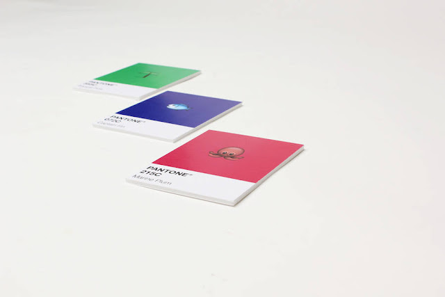 Seduced by the New...: Pantone Emoji Cards