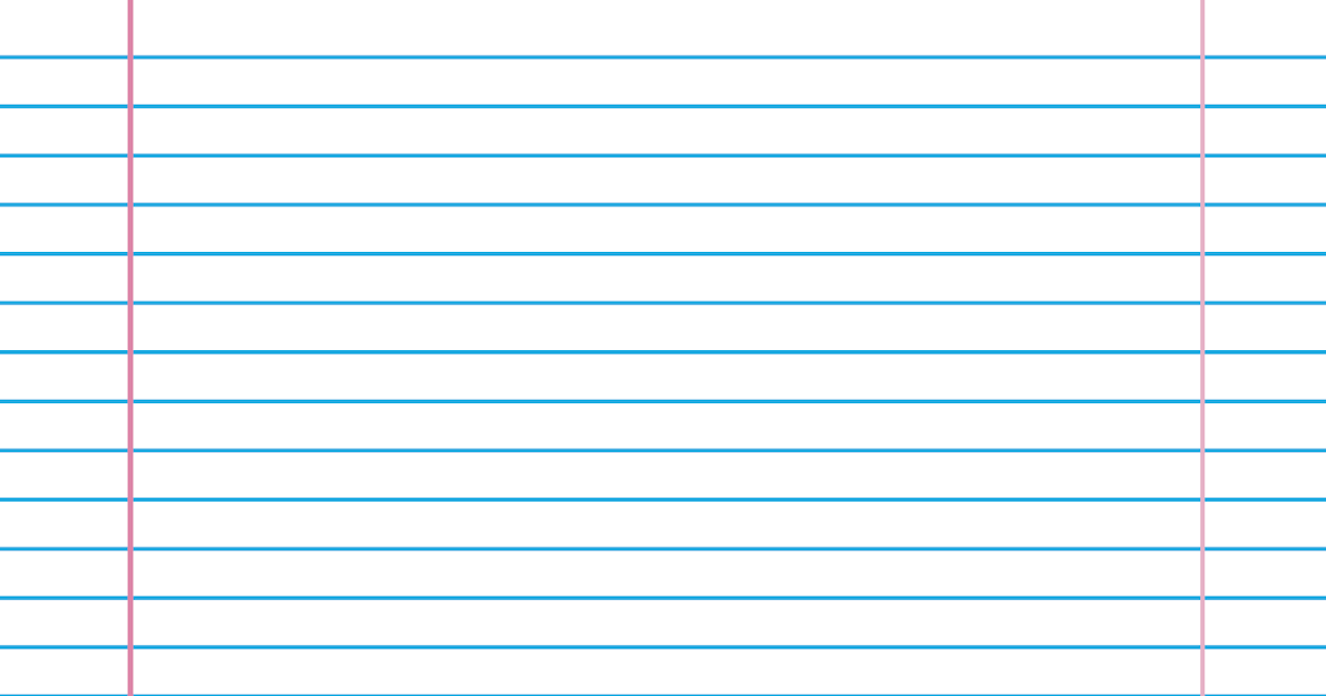 Baixar Folha de Papel Pautado em PDF para imprimir