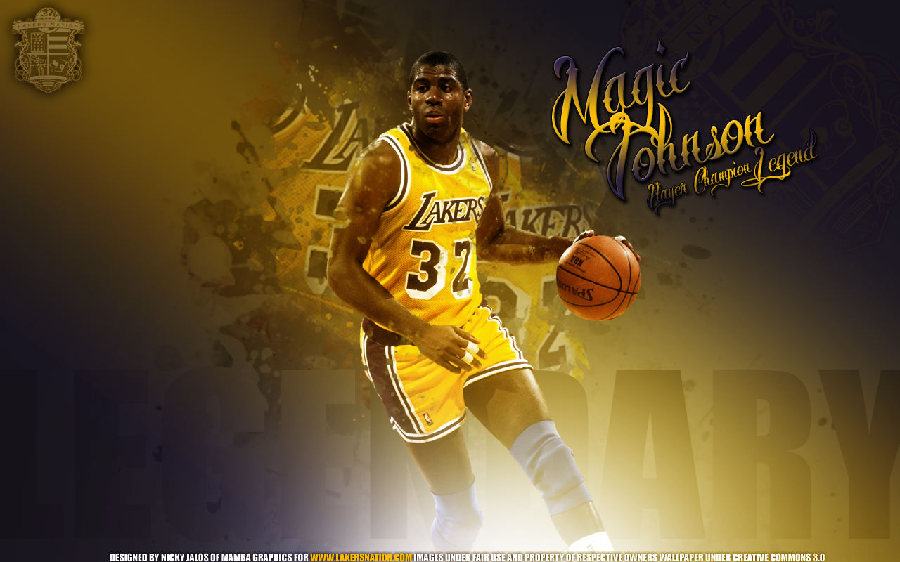 oscarjugon5: Magic Johnson... 25 años del adiós de la magia en la NBA