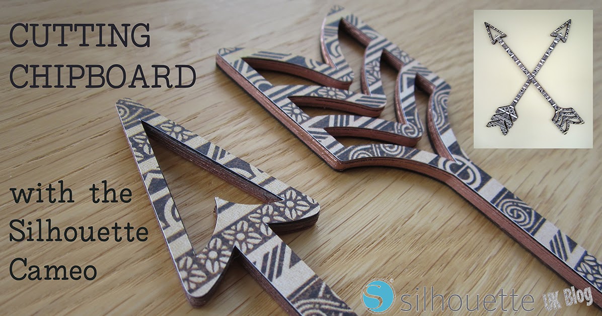Silhouette UK: Cutting Chipboard - Home Decor Wall Arrows