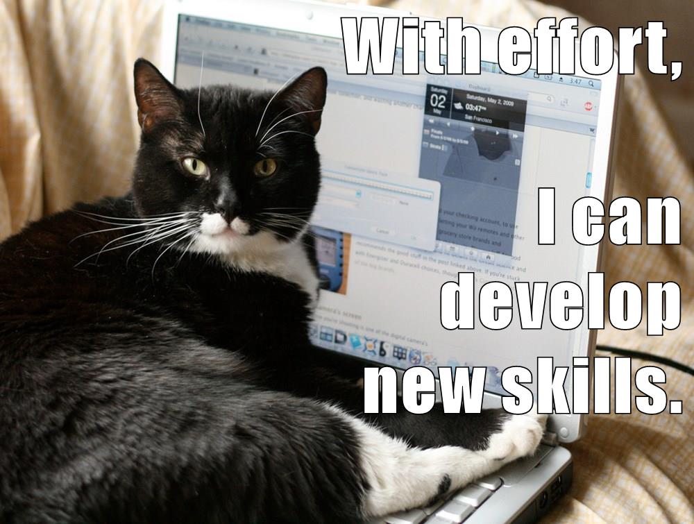 Growth Mindset & Feedback Cats: With effort, I can develop new skills.