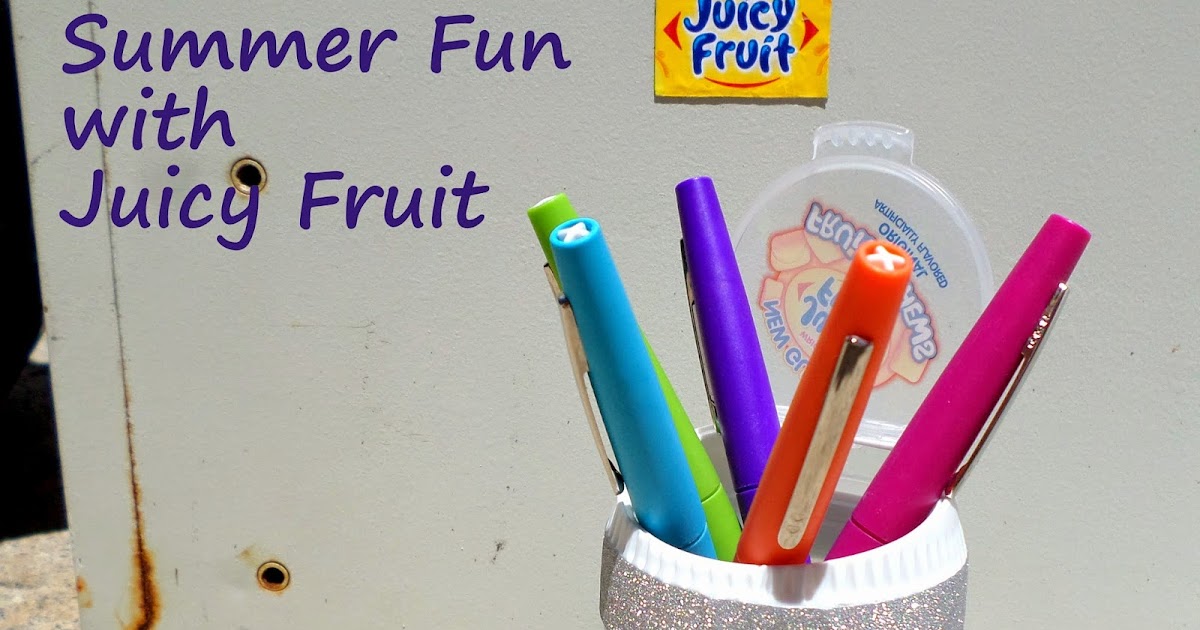 Smart n Snazzy: Summer Fun with Juicy Fruit ~ Upcycled Locker ...