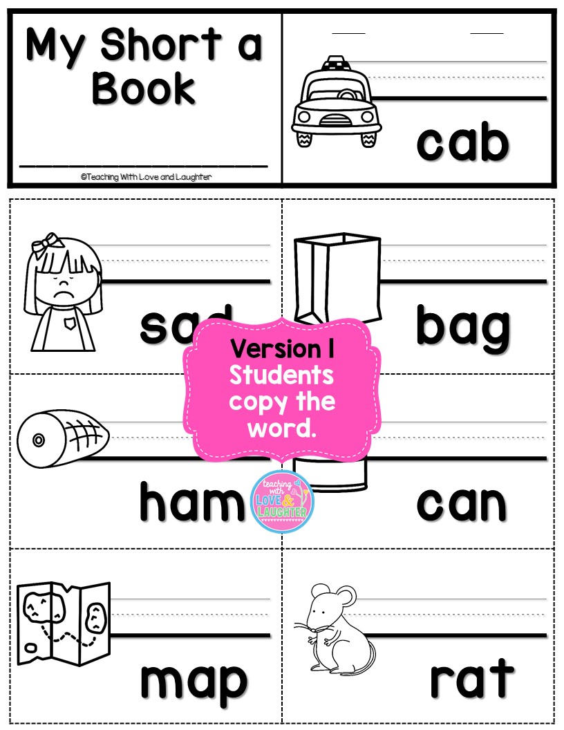 Teaching With Love and Laughter: Fun Flip Books for Short Vowels and a ...