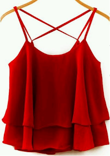 Top volantes de tirantes