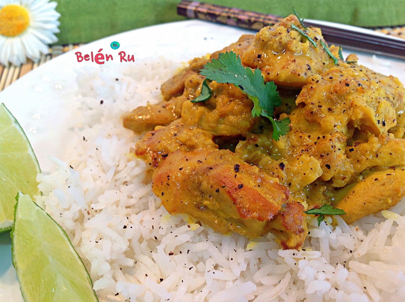 Pollo en salsa de leche de coco, estilo Indonesia | Belén Ru y sus ...