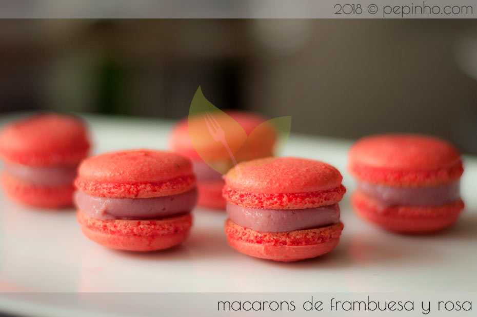 i-Recetas: Macarons rosa y frambuesa