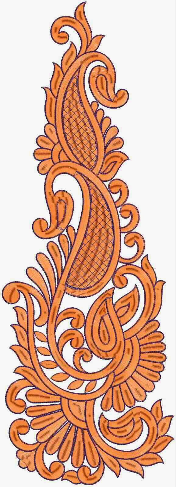 EmbDesignTube: Casual Fashion Long Kali Patch Designs