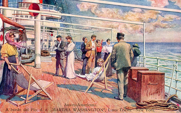 HISTORY - AUSTRO AMERICANA the Austro-Hungary shipping line into the ...