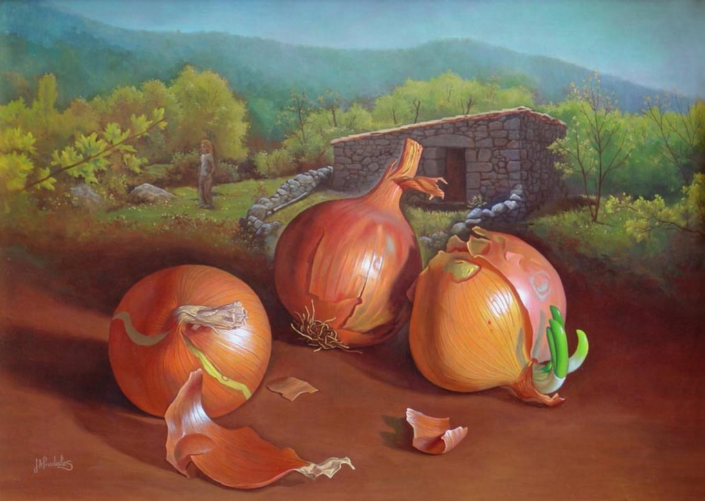 El arte es su máxima expresión : Cuadros: Bodegón y Paisaje en un solo