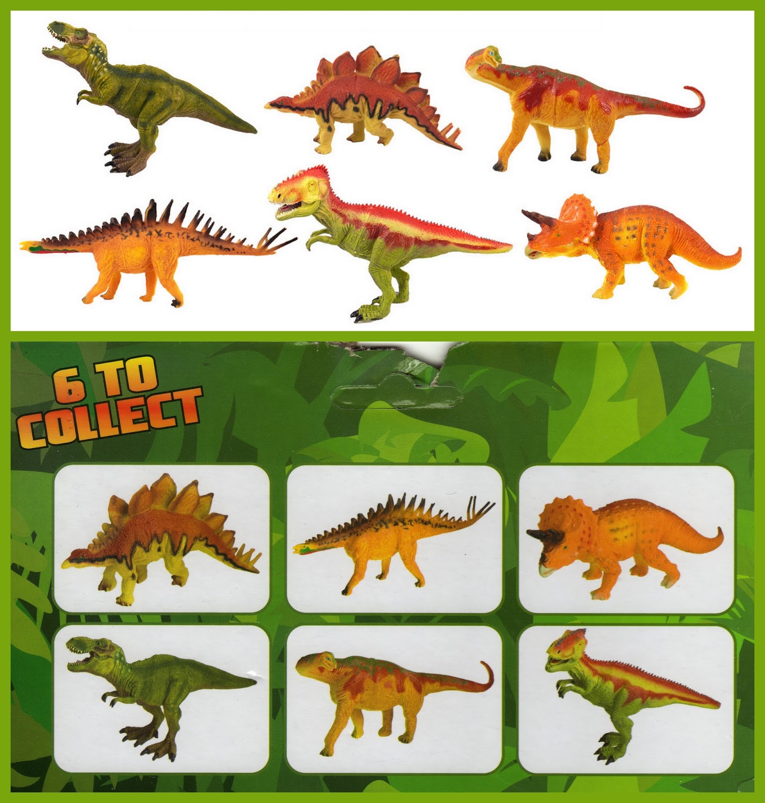 A is for A Tail of Six Dinosaurs | Small Scale World