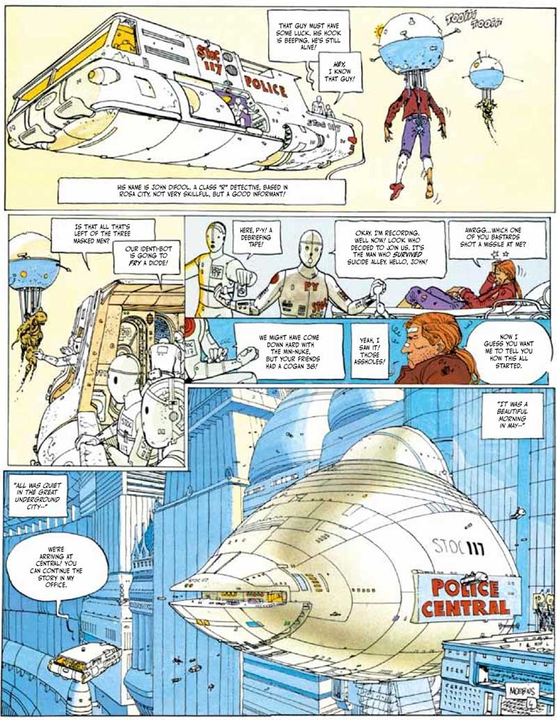 Júralo por mi: EL INCAL, UN COMIC DE ALEJANDRO JODOROWSKY Y MOEBIUS QUE ...