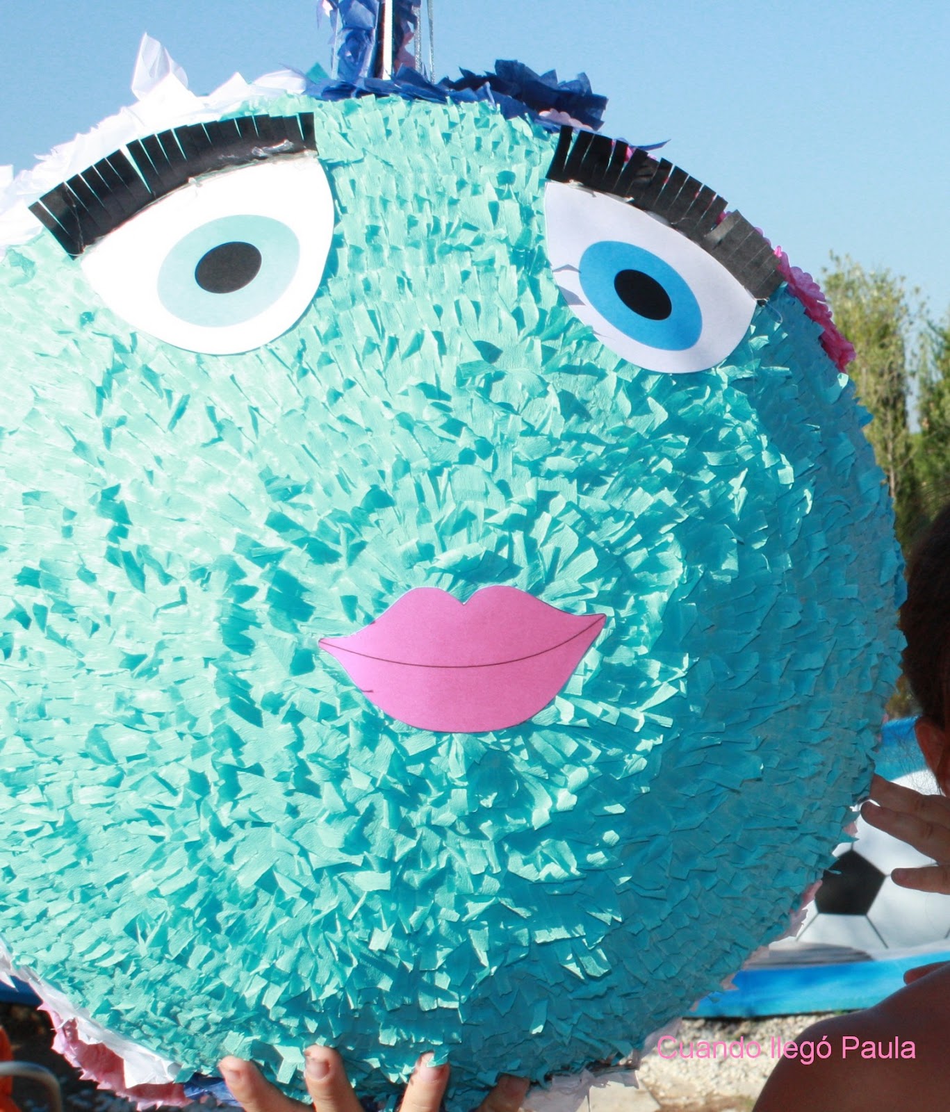 Cuando llegó Paula: Paso a paso piñata pez