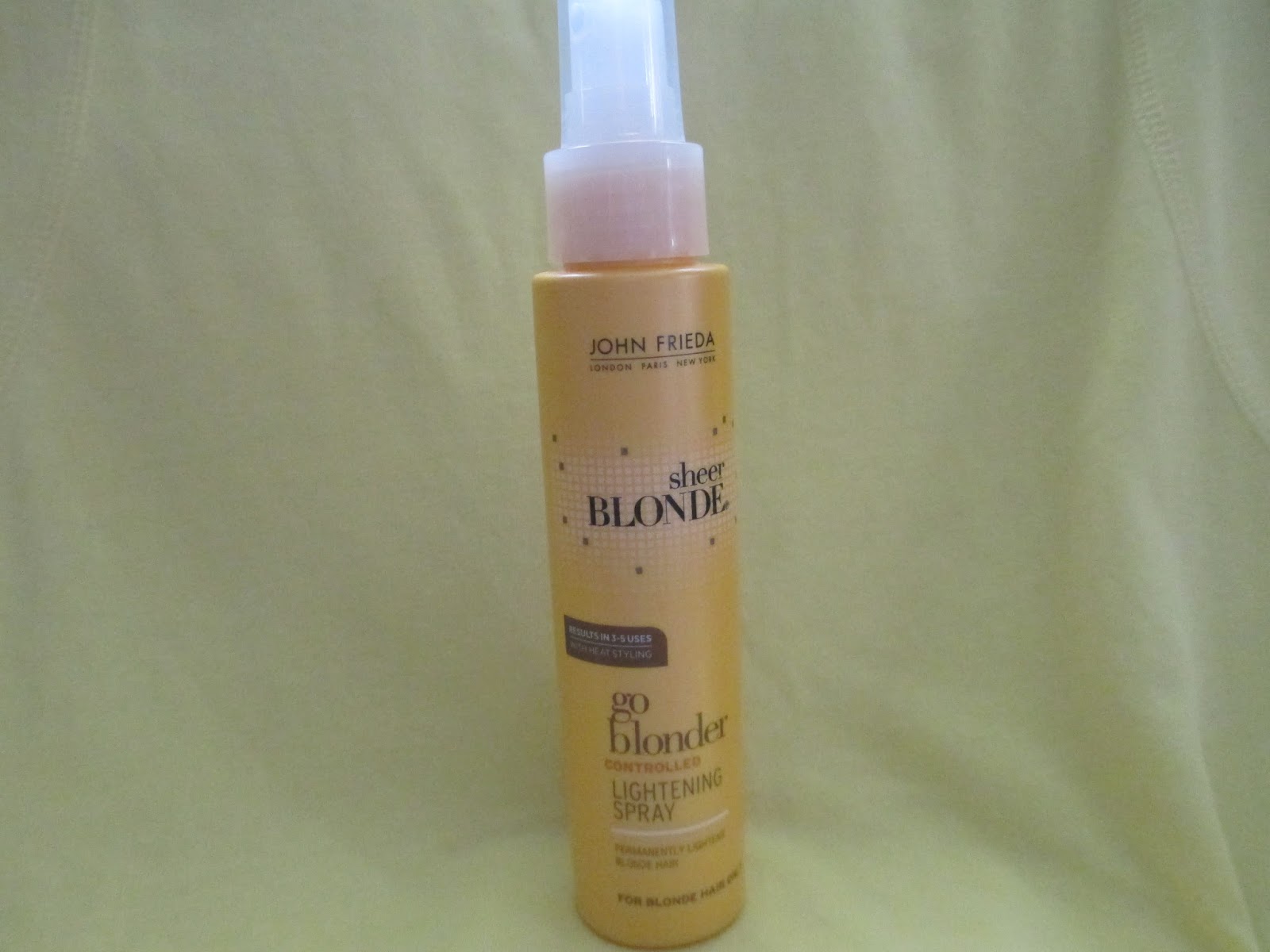 Whats Inside Your Beauty Bag?: John Frieda Sheer Blonde Go Blonder ...