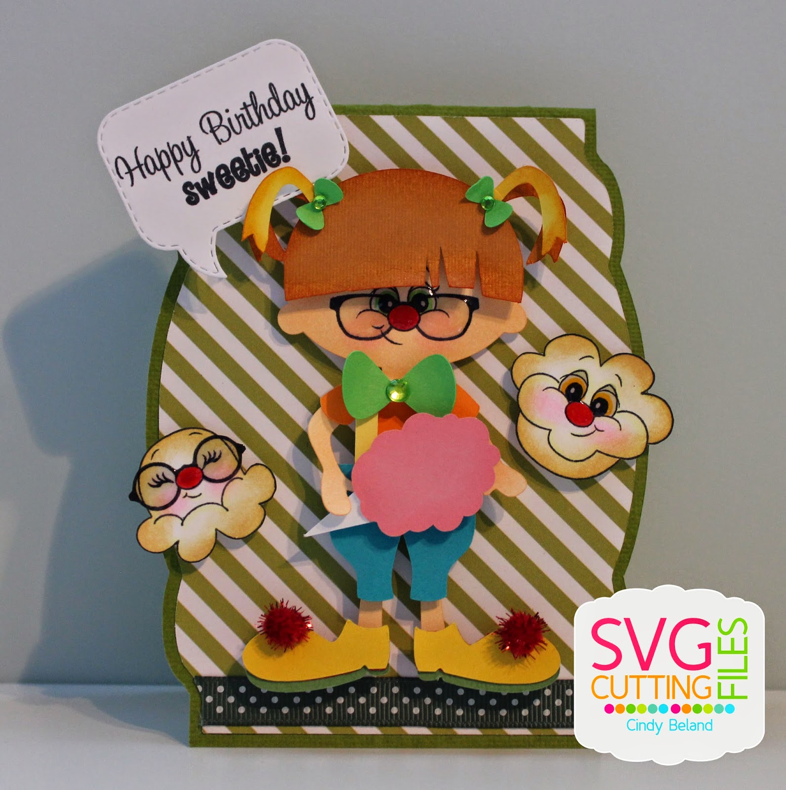 Cindy's Scraptastic Designs: Sweet New Clown for your Paper Dolls!!!!