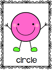 Shape Friends Posters | Mrs. Black's Bees