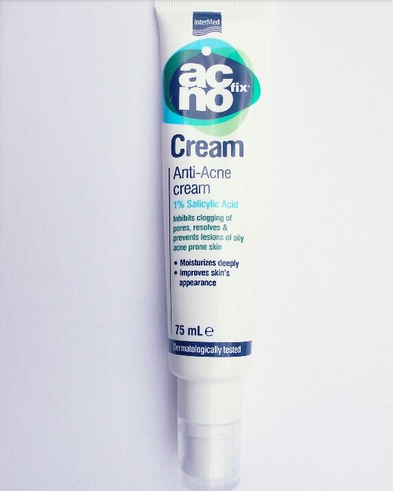The secret for beauty: Acnofix Anti-acne cream 1% salicylic acid (intermed)