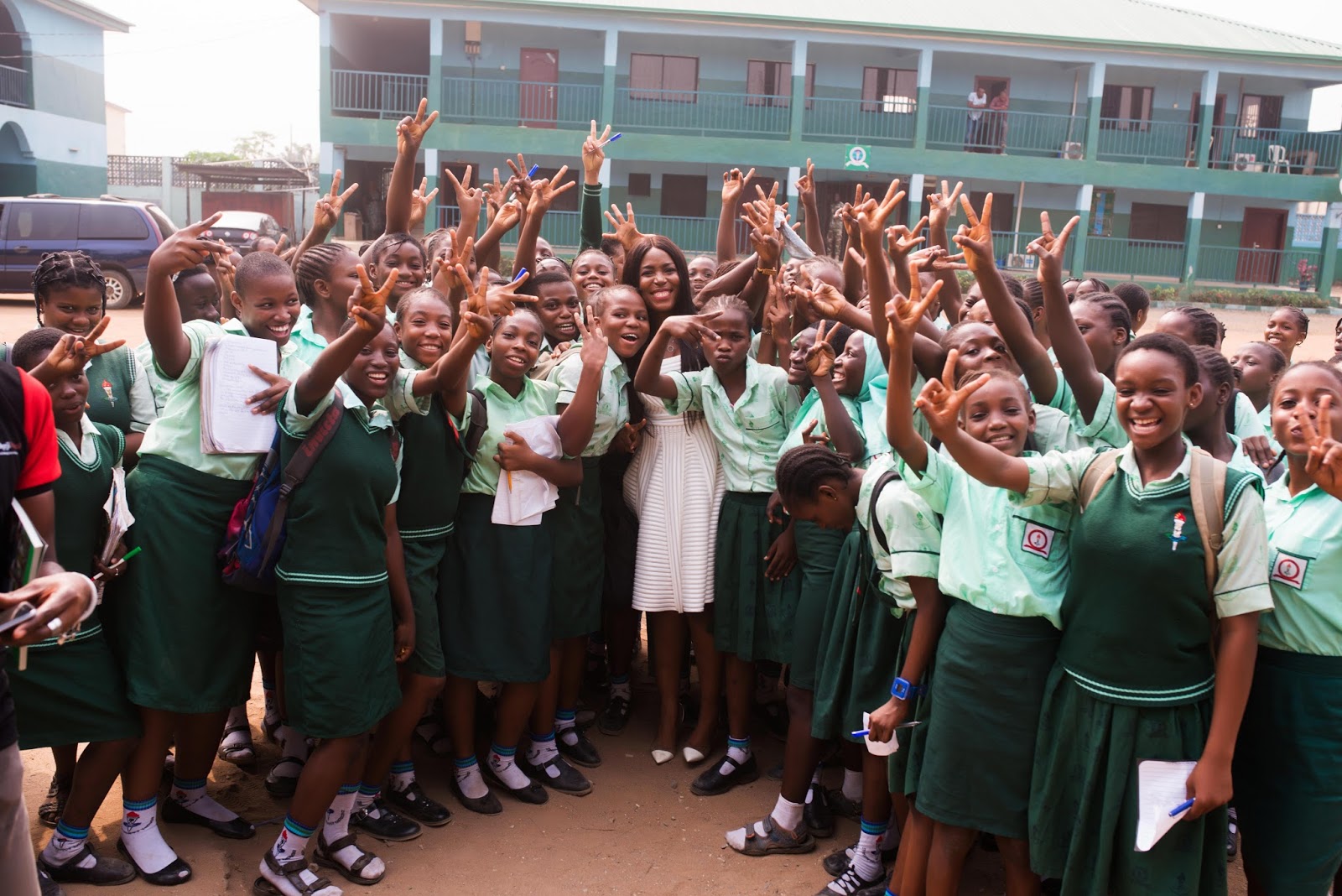 Photos from my visit to Command Day Secondary School, Ikeja