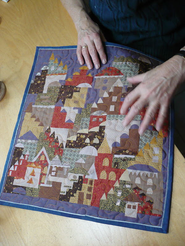 Zij plakt alles! | Laura's Quilt-atelier