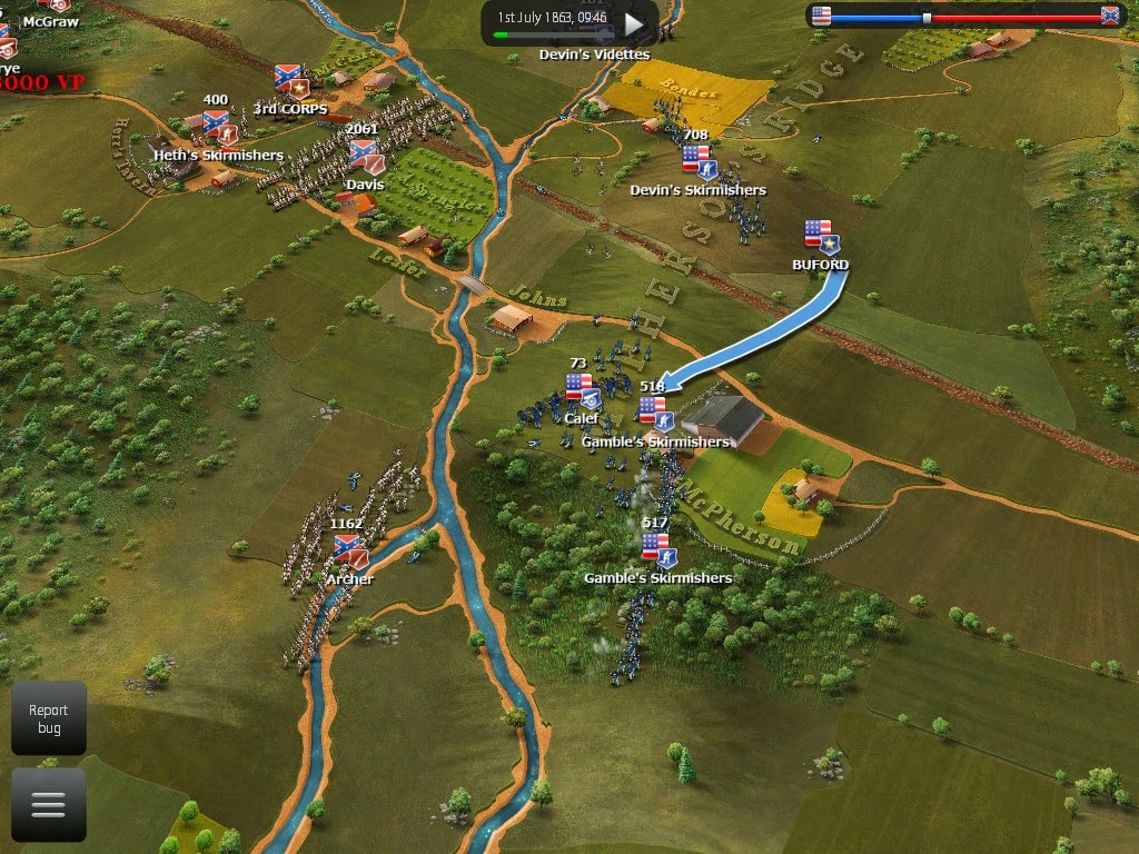 Even a Monkey can review Video Games: Ultimate General: Gettysburg