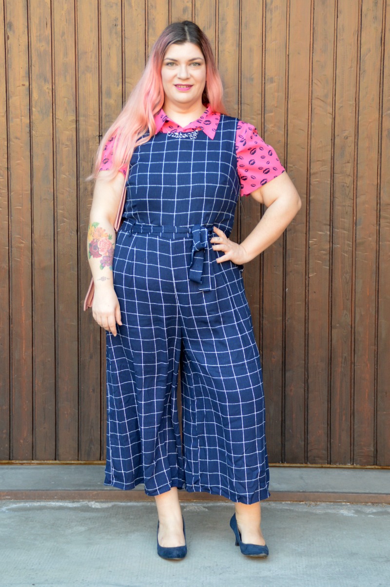 #BodyPosiTeamIT: Outfit rosa (e blu) | Plus... Kawaii! - curvy e plus ...