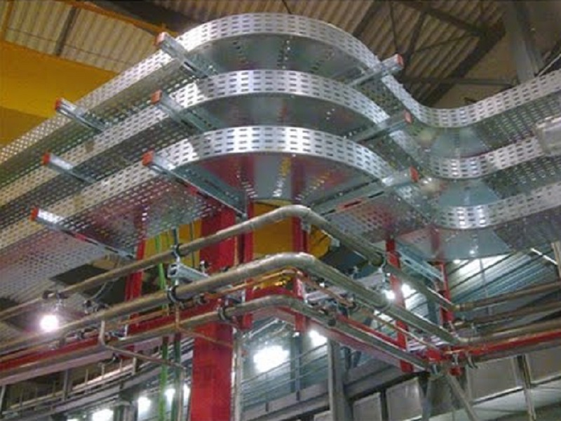 Khay cáp máng cáp đục lổ - Cable Tray - Tủ Điện Sài Gòn