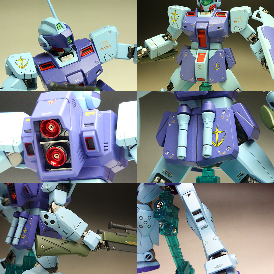 GUNDAM GUY: HGUC 1/144 RGM-79SP GM Sniper II - 2nd Painted Build by zgmfxg