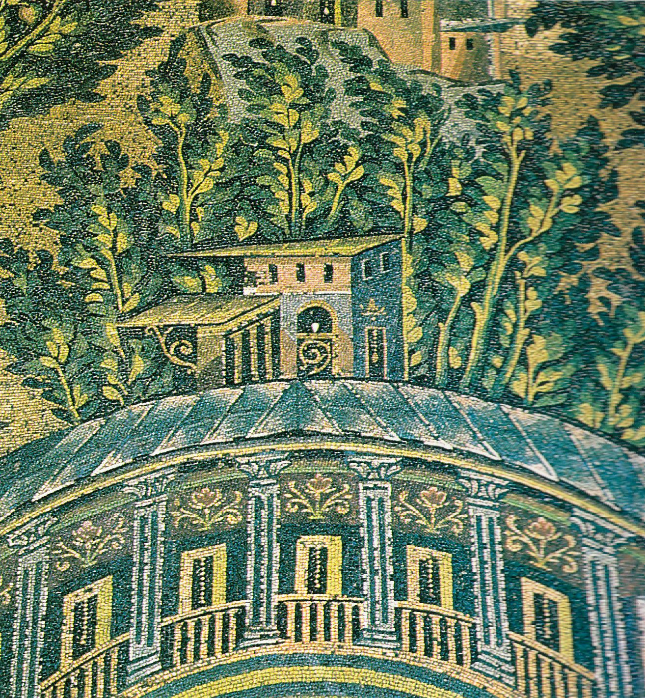 Born In Damascus: Details from the mosaic of the Great Mosque of ...
