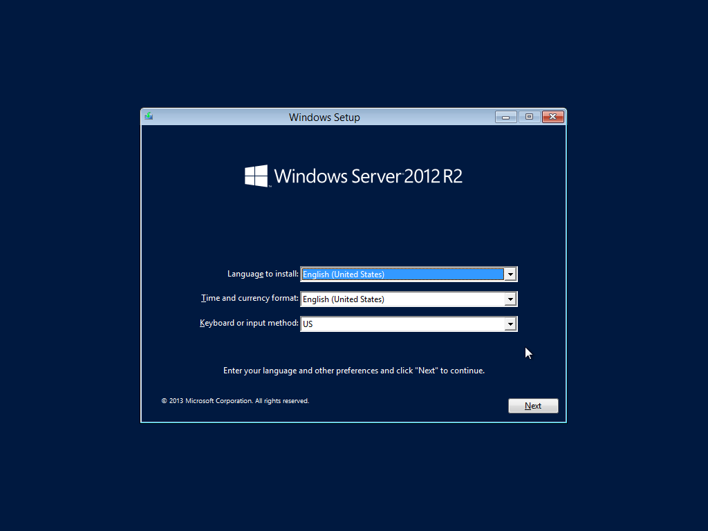 Instalasi Windows Server 2012 R2 | Academy TKJ