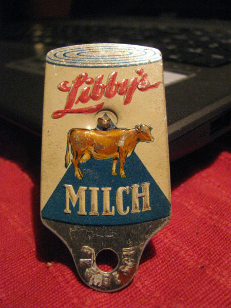 Altes und Neues von Bernd Nowack, Dessau: Ein alter Libby´s-Milch ...