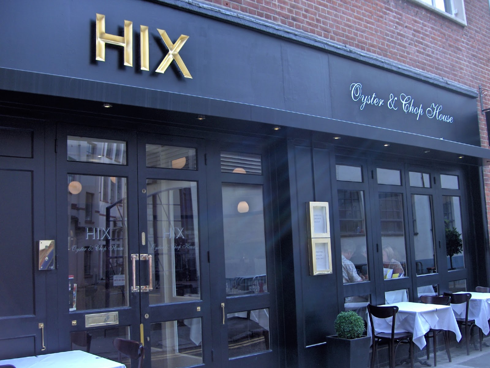 The London Foodie: Kitchen Influentials Lunch at Hix Oyster & Chop House