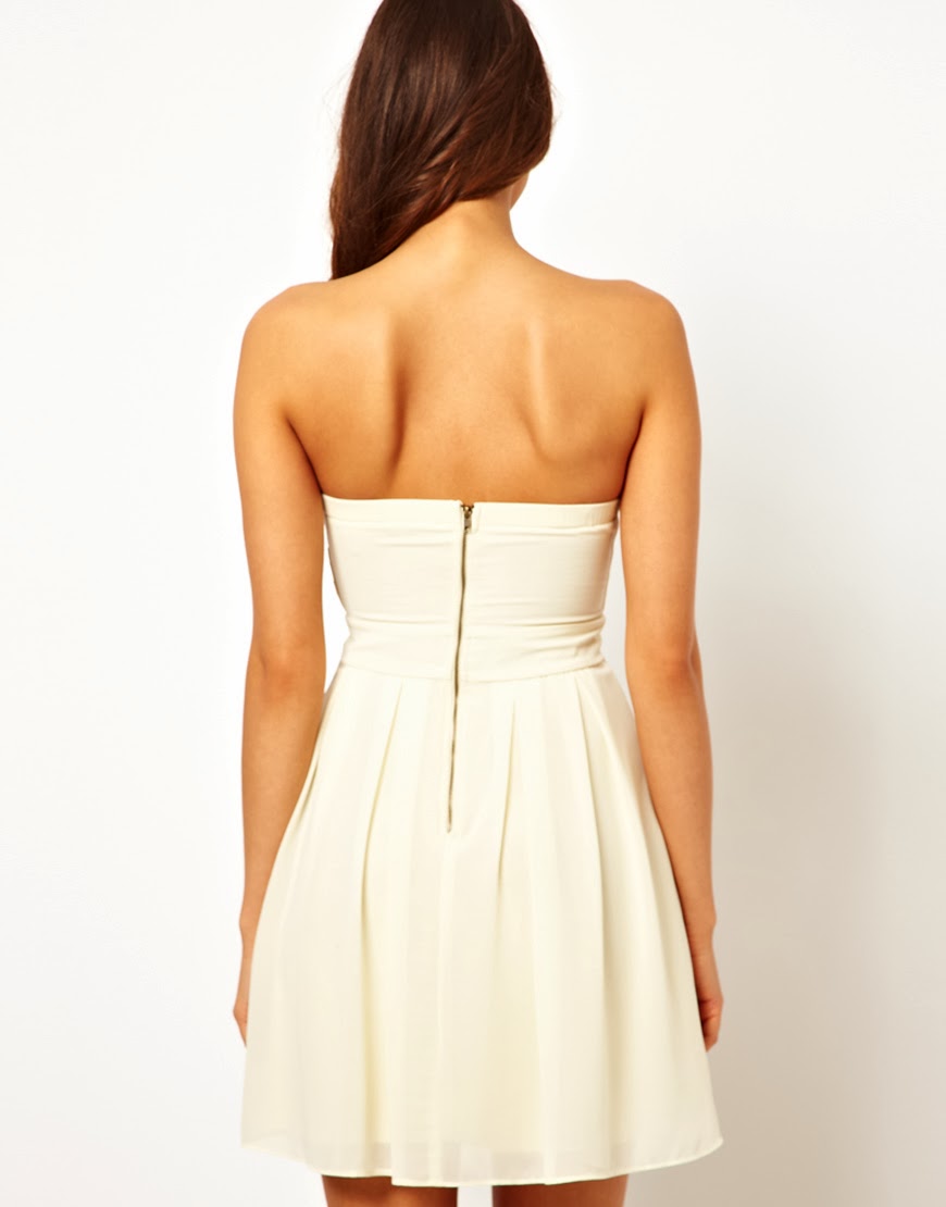 Lush Doodles: TFNC Prom Dress in Pleated Chiffon