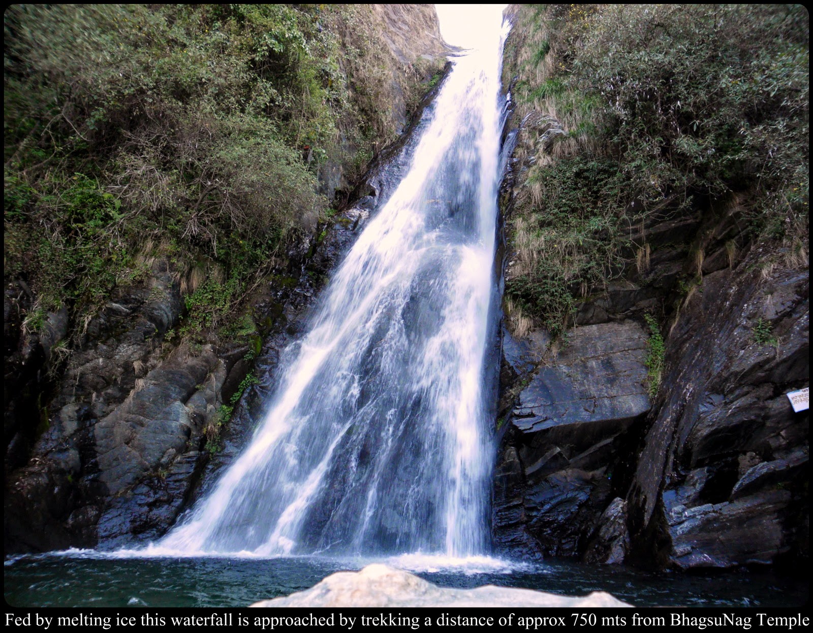 Picture of the Week #113 - BhagsuNag Falls, Bhagsu ~ Path Rarely Taken ...