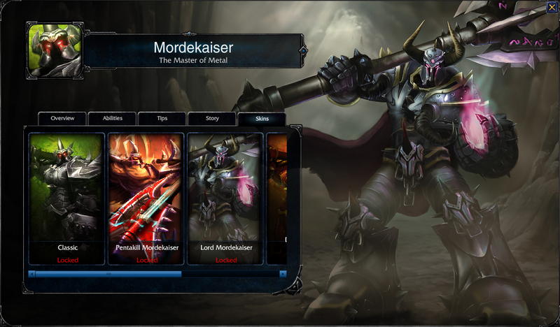 Lord Mordekaiser Skins