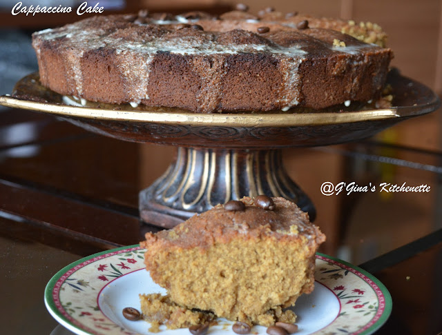 G'Gina's Kitchenette: Cappuccino Cake #FoodieExtravaganza
