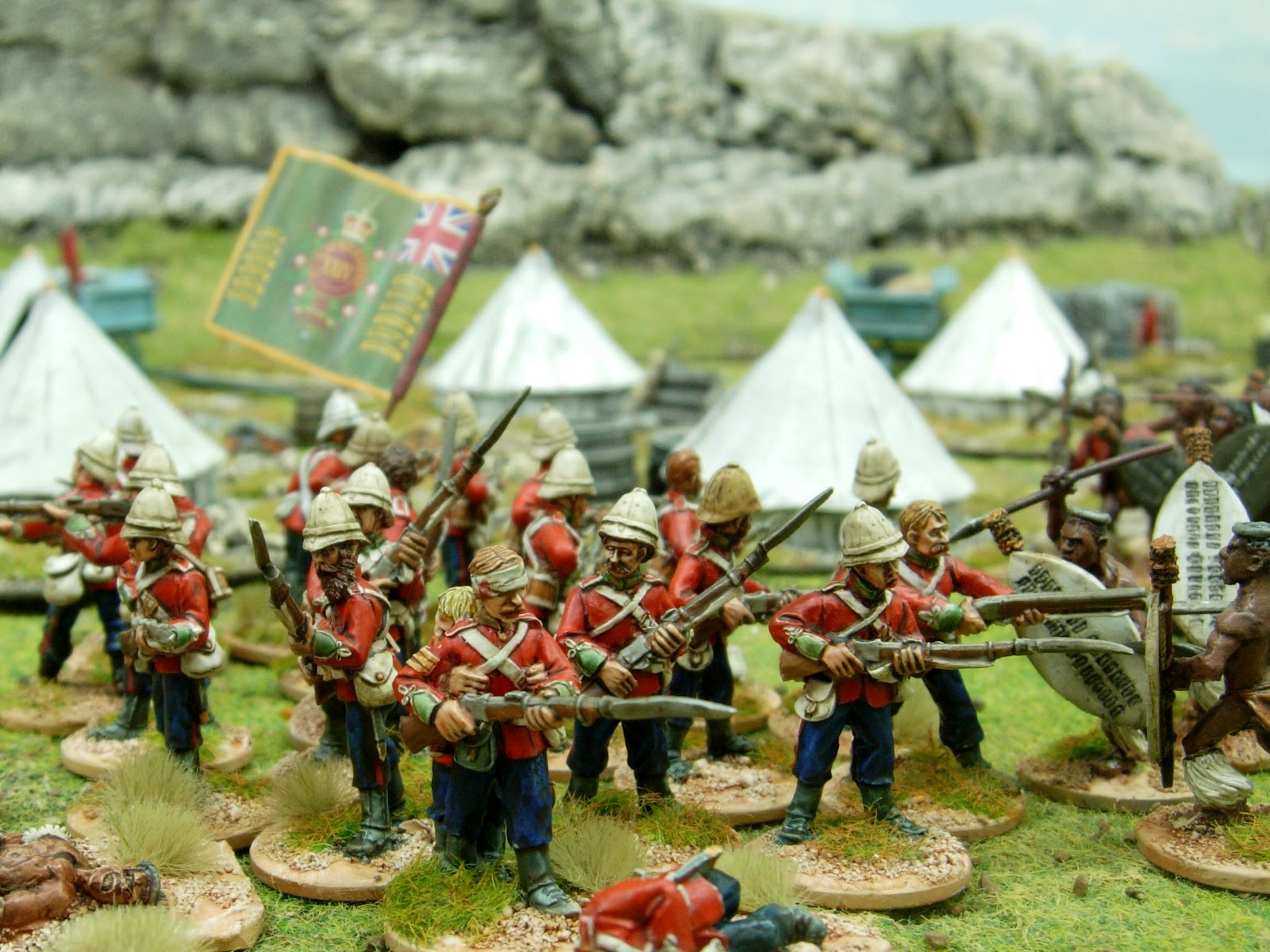 Wargaming with Silver Whistle: BATTLE OF ISANDLWANA. part one. The camp ...