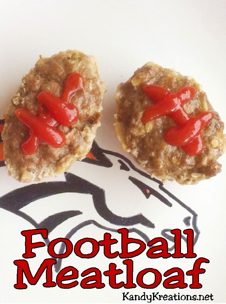Football Meatloaf Recipe | DIY Party Mom