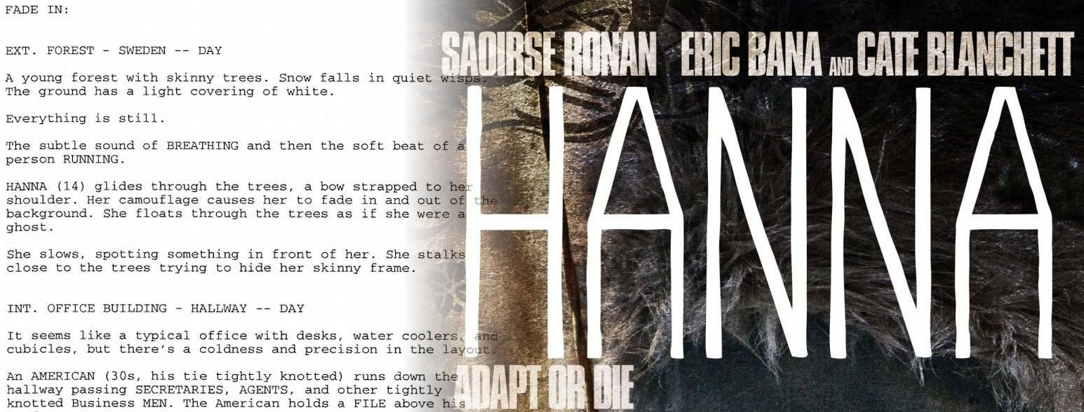 InSight: Movies: Hanna - Script to Movie - Part 2