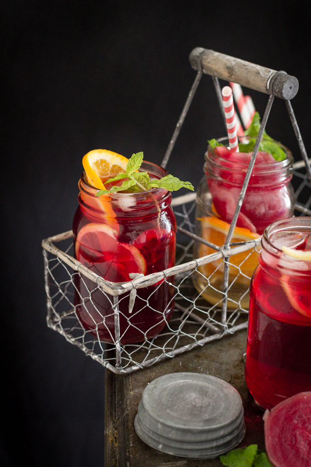 Beetroot Orange and Mint Juice | Journey Kitchen