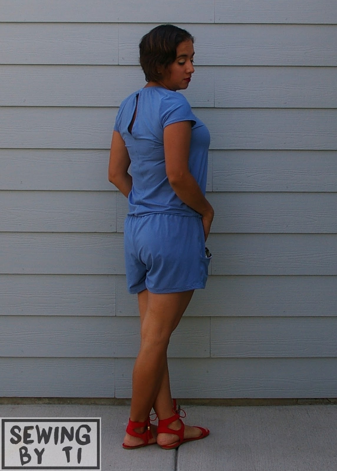 Sew Long Summer, Hello Double Brushed Poly - Sewing By Ti