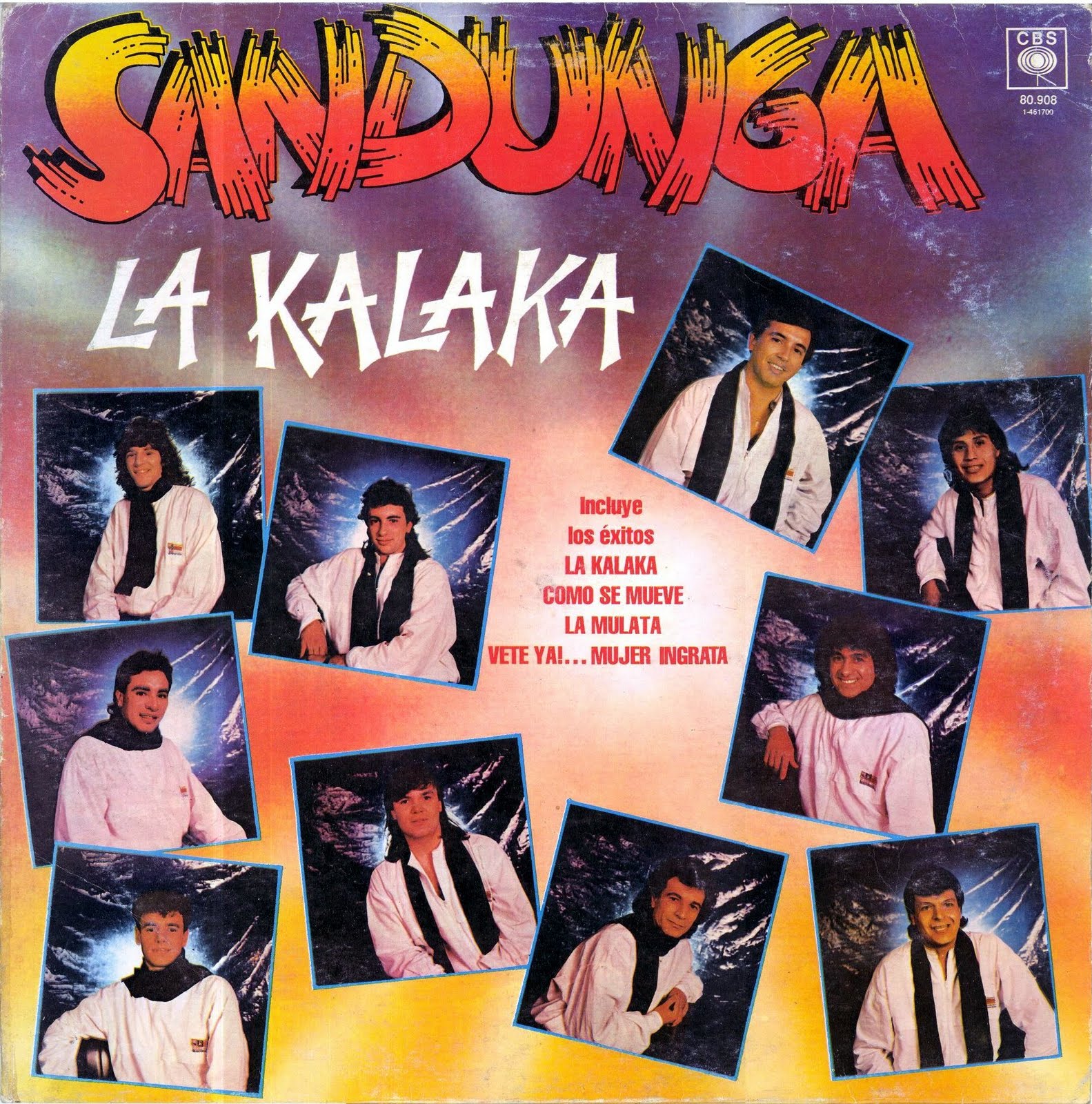 El Mundo del Cuarteto: Sandunga - La Kalaka '1990'