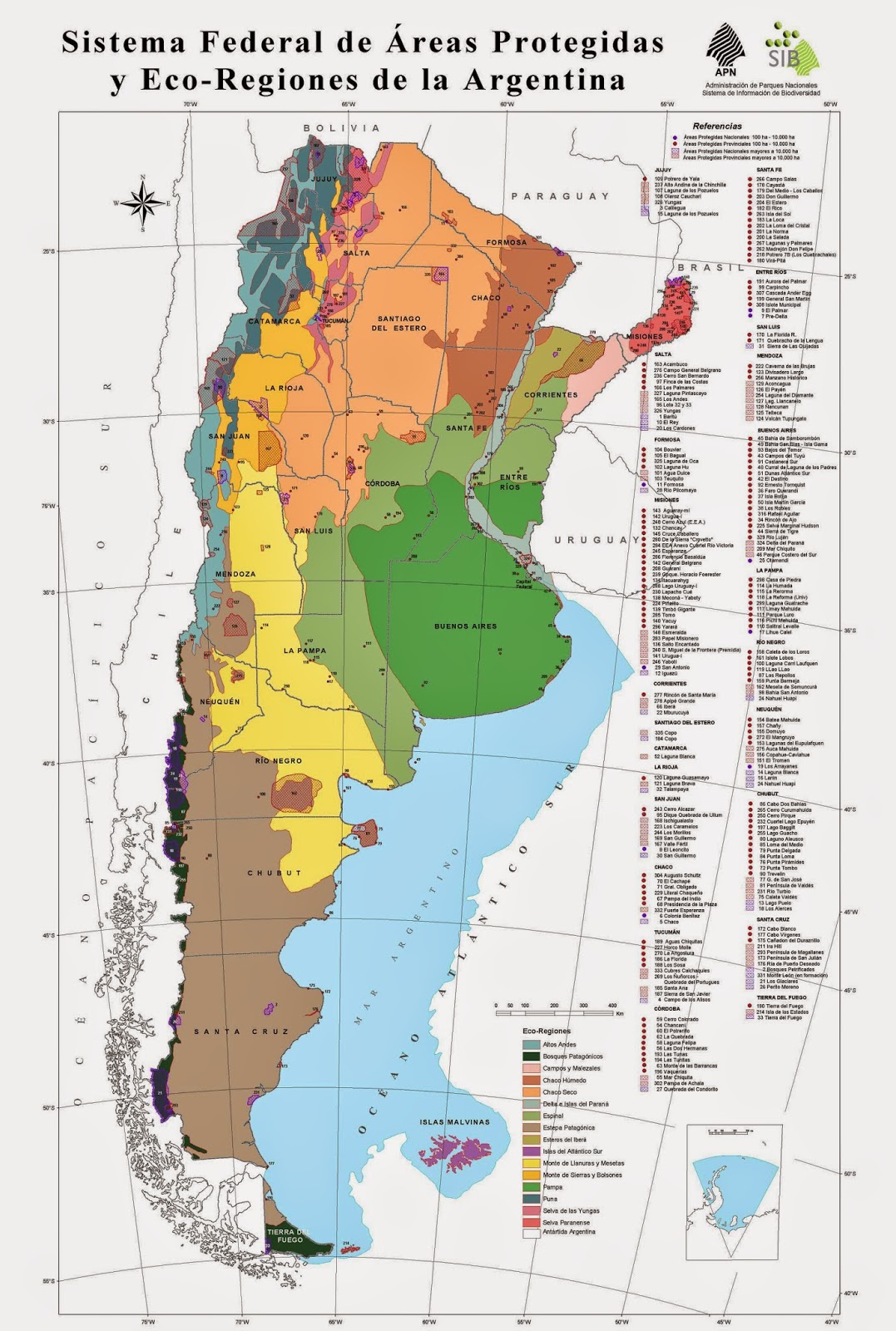 Argentina | Mapas Geográficos da Argentina