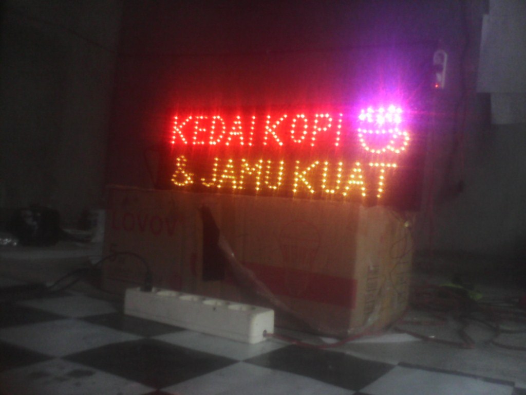Jual berbagai macam Tulisan dan Gambar Lampu Led / Led Sign Grosir dan ...