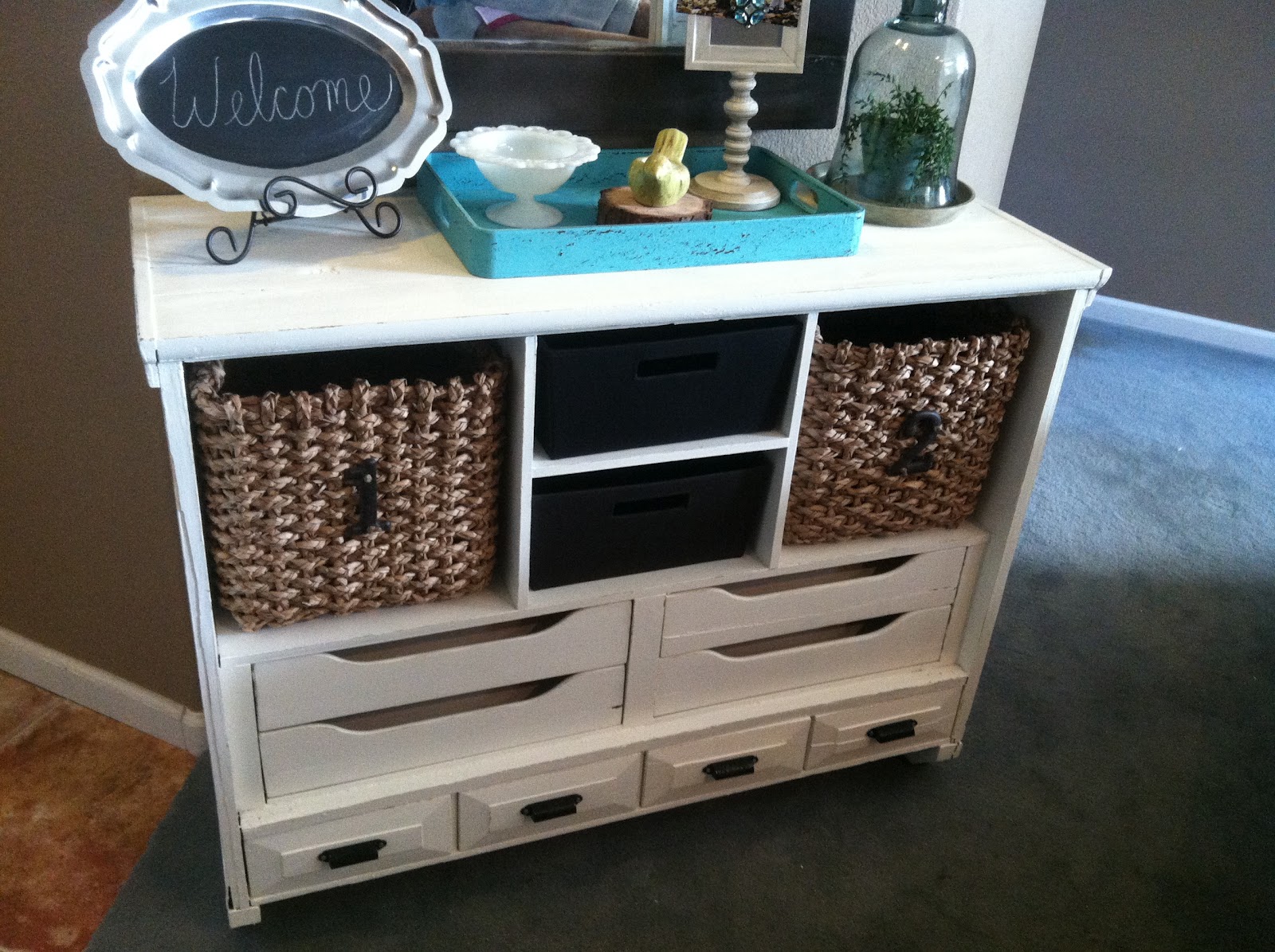 The Baeza Blog: Trash to Entry Table