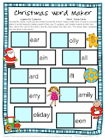 Fun Games 4 Learning: Christmas Literacy Freebies
