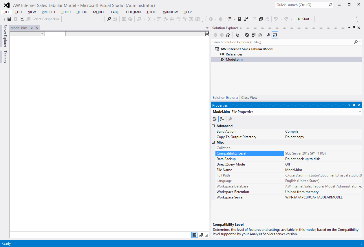 Bi Future Blog Ssas Introduction To Tabular Model In Sql Server 2014
