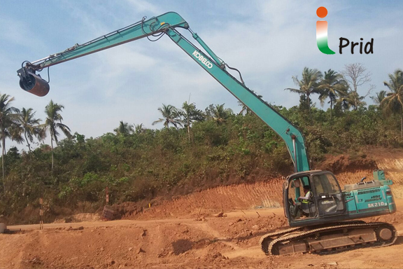 Slope Vibratory Compactor: I-PRID Slope Vibratory Compactor Innovative