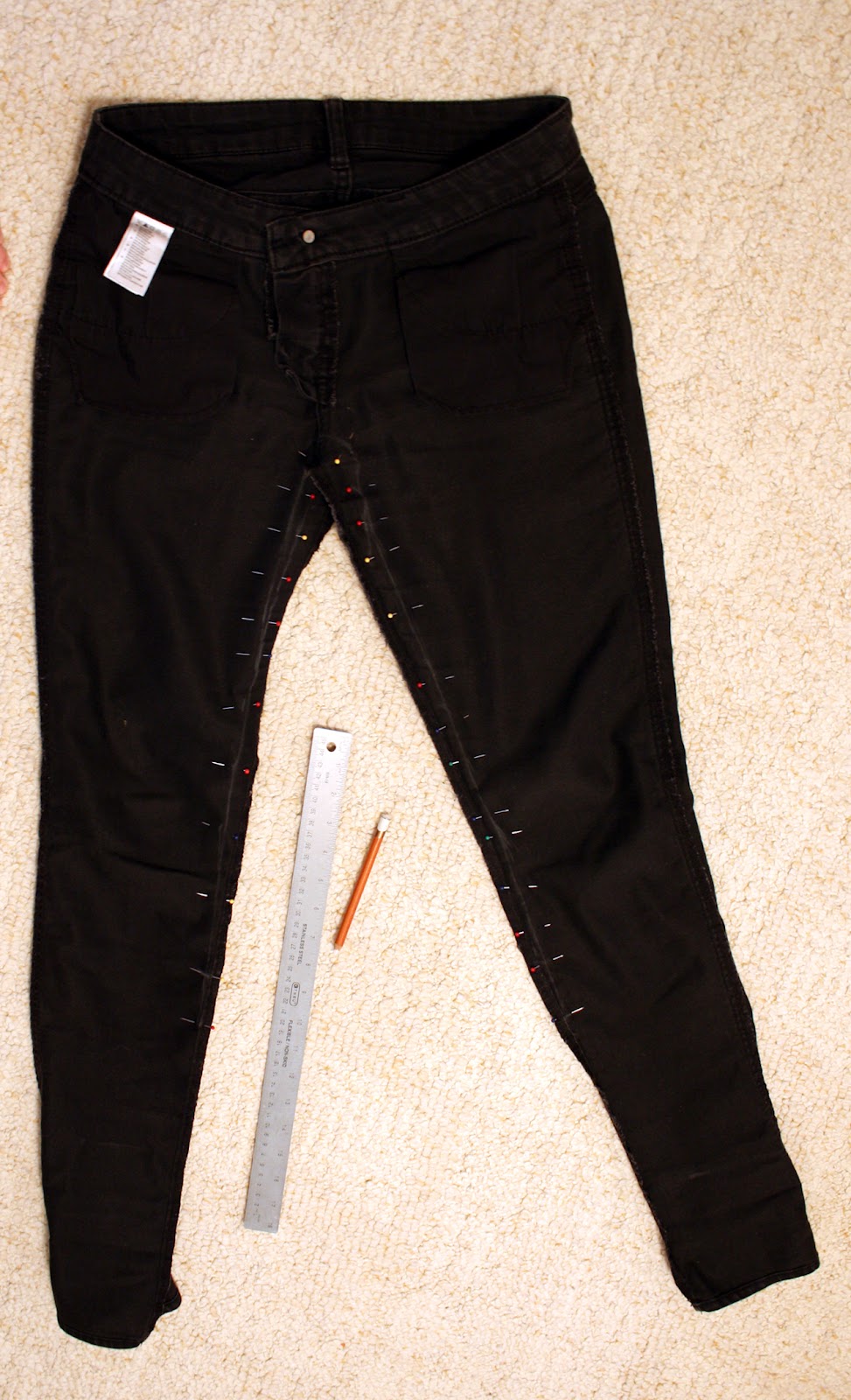 {design} + favorite things: project {renovated pants}