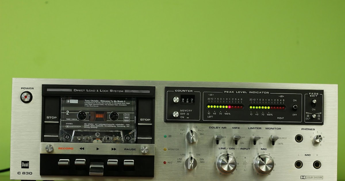 Dual C830 - Stereo Cassette Deck | AudioBaza